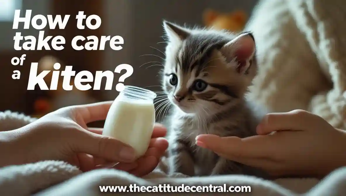 How To Take Care Of A Kitten For Beginners | The Cattitude Central